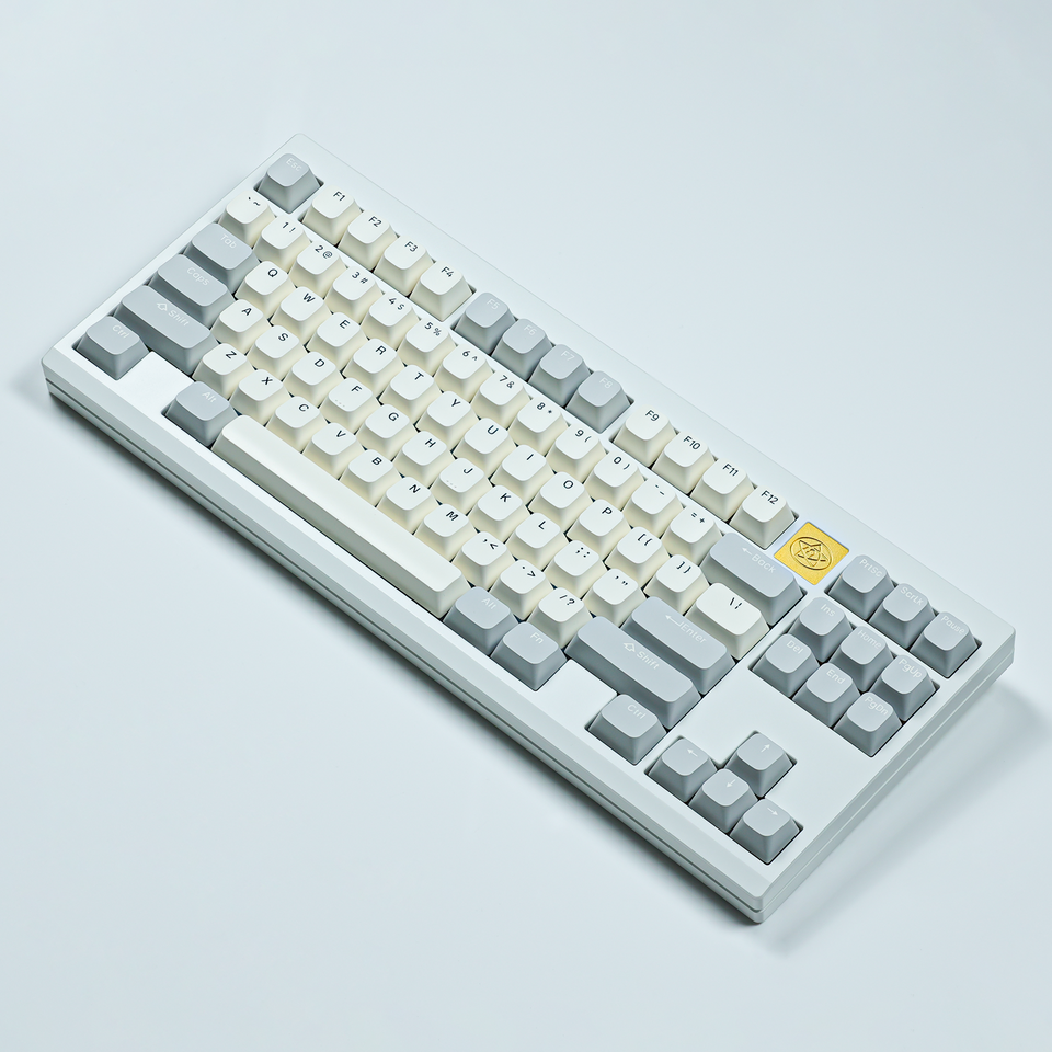 Leo80: 80% Prebuilt Keyboard-Hotswap, Badge, Brass Weight, TKL Layout