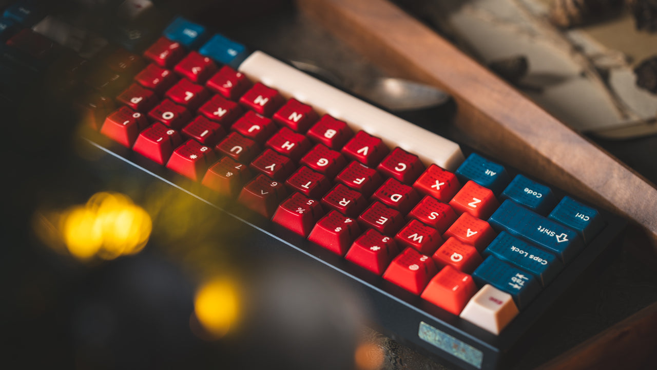 Hifi Fox Studio x Domikey | Red Bean Keycaps